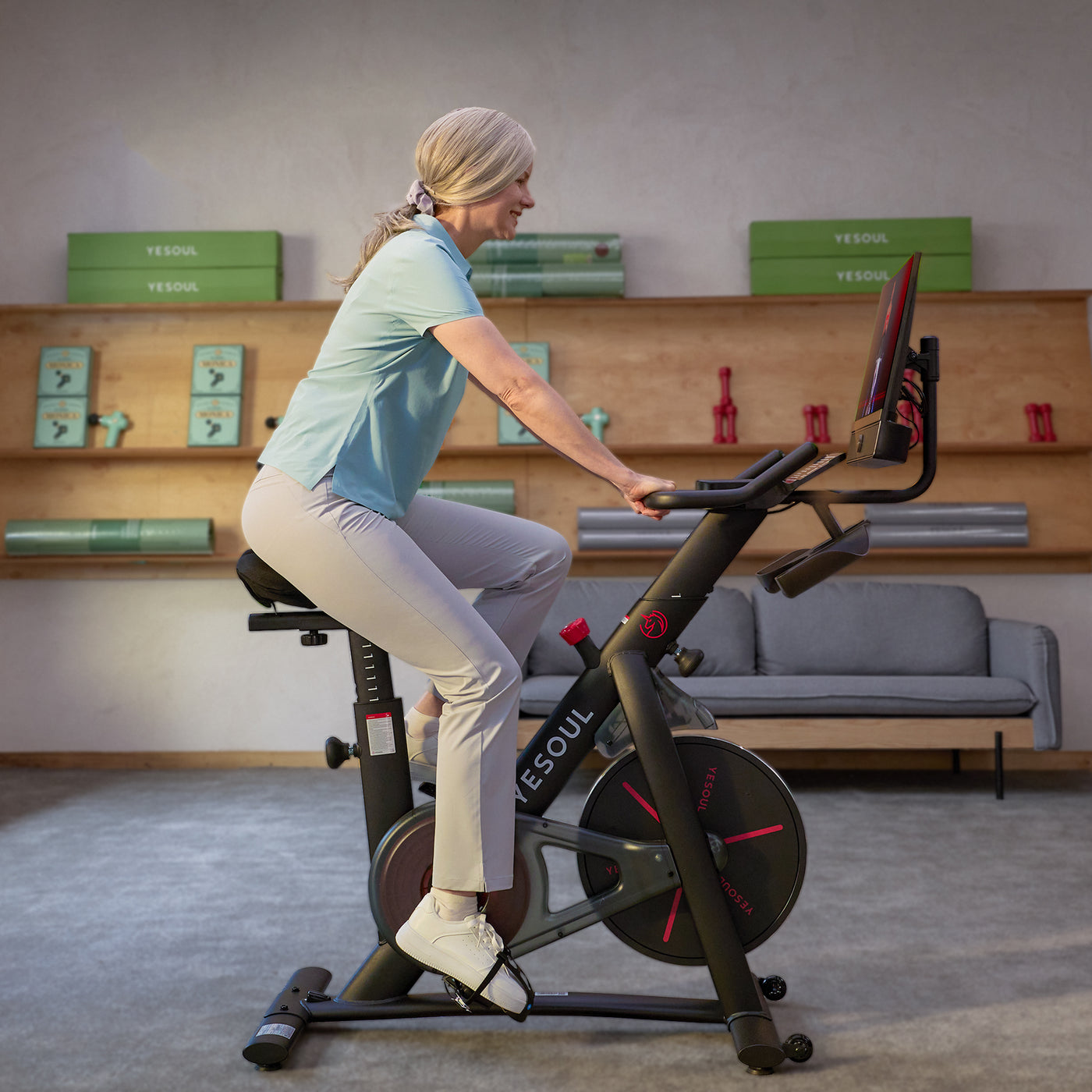 Yesoul G1M Plus Bike | Exercise Bike with Screen